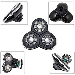 PaddSun Replacement Shaver Head for RQ11 RQ12 Sensotouch 3D 1260X 1280X 1290X RQ1180 1160X 1150X Arcitec Razor Shaving Unit Triple 3D