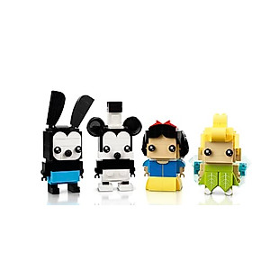 LEGO BrickHeadz Disney 100th Celebration Mickey Mouse, Snow White, Tinkerbell & Oswald The Lucky Rabbit