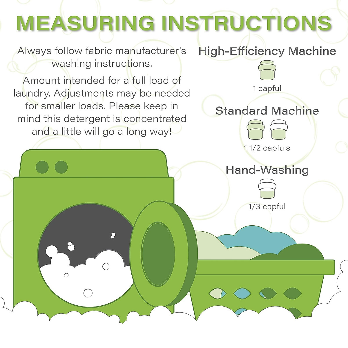 Heritage Park Luxury Laundry Detergent | Dermatologist Tested Plant based Natural & Enzyme Laundry Detergent | Sensitive Skin Friendly - Fragrance Free (32 fl oz)