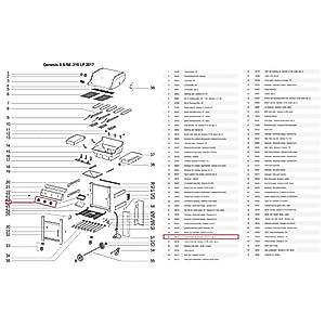 Weber 66047 3 Piece Knob Kit for 2019 and Newer Genesis II E/ES 310/610 Series Grills
