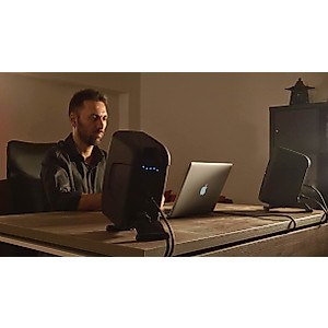 IK Multimedia iLoud MTM (Single) 100W, Dual 3" woofer Premium Compact Studio Monitor Powered Speakers, Designed for high-Performance Desktop Speaker, Computer Speakers and pc Speakers use and DJs