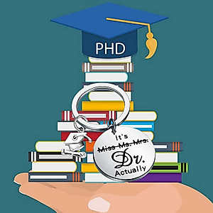 PLITI PHD Gift PHD Graduation Gift PHD Student Gift Doctorates Degree Gift Doctor Of Philosophy Gift (Dr. Actually ky)