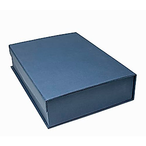 Ravanox Personalized 9" Blue Diamond Accent Engraved Glass Plaque Award with Text, Custom Engraved Glass Awards Plaques and Trophies for Teachers, Retirement, Employee Appreciation