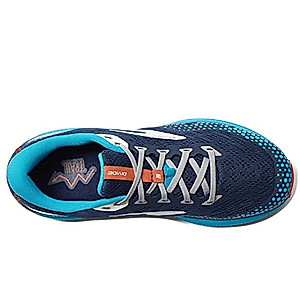 Brooks Men’s Divide 3 Trail Running Shoe - Peacoat/Atomic Blue/Rooibos - 11 Medium