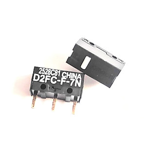 Omron Qty 2 Japan D2F-F Ultra Subminiature Basic Micro Switch Compatible with Razer Apple MS SteelSeries Mouse