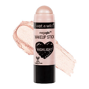 Wet n Wild MegaGlo Conceal & Contour Highlighter Stick, When The Nude Strike & MegaGlo Conceal & Contour Stick & MegaGlo Makeup Stick Conceal and Contour Blush Pink Floral Majority