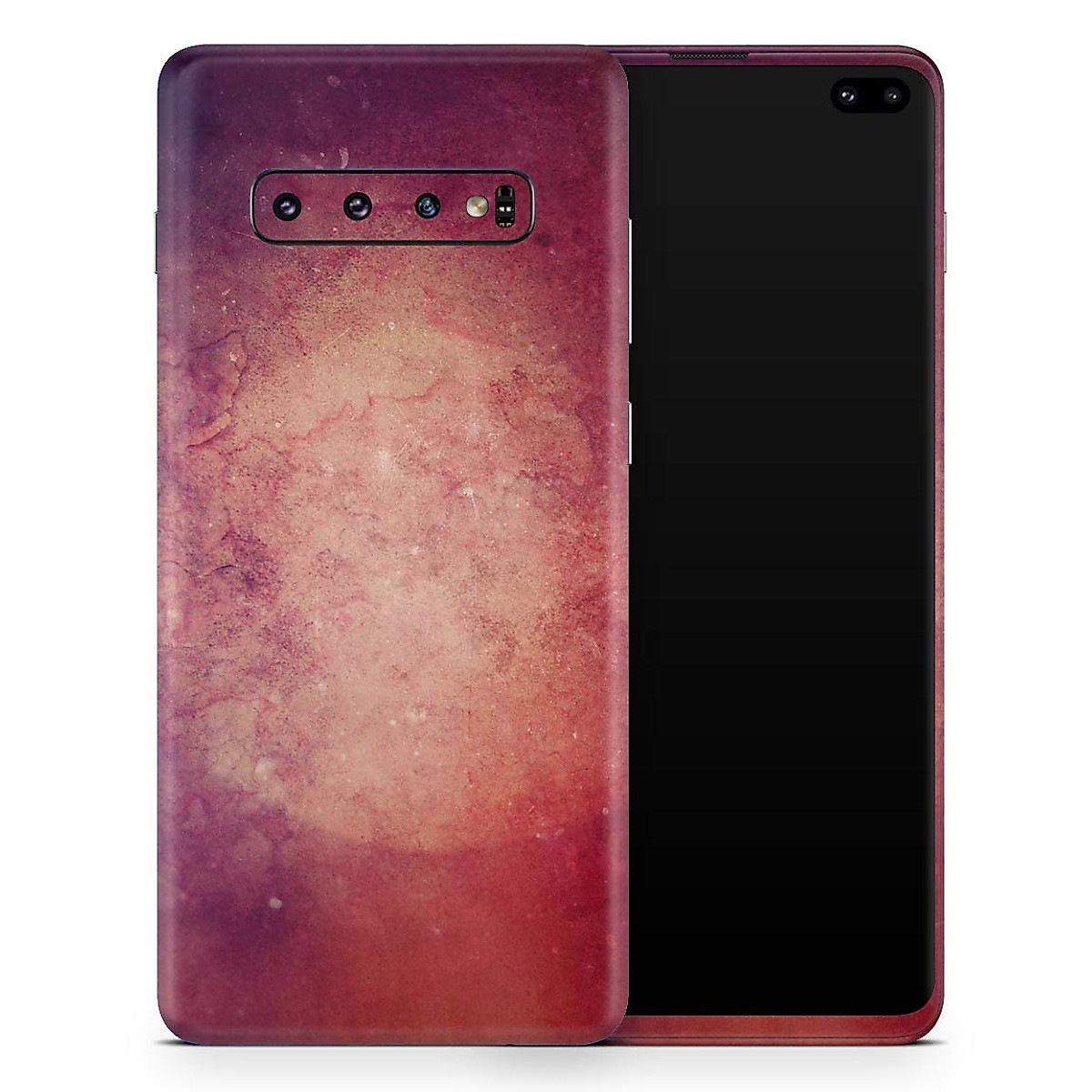 DesignSkinz Abstract Fire & Ice V20 Protective Vinyl Decal Wrap Skin Cover Compatible with The Samsung Galaxy S20 (Screen Trim & Back Glass Skin)