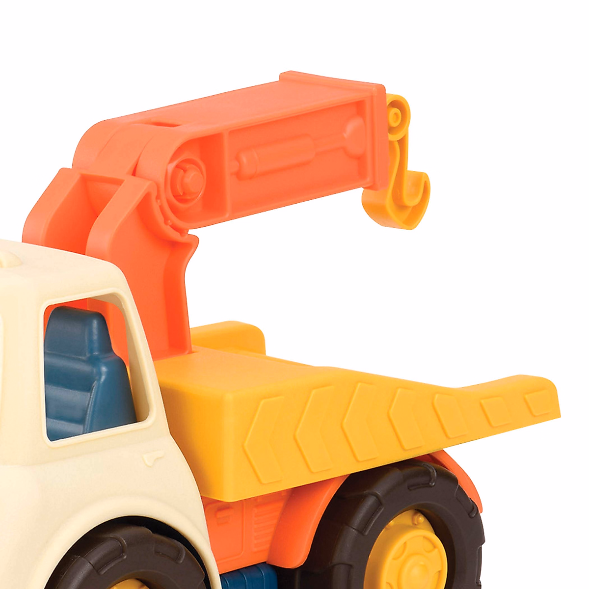 Battat- Wonder Wheels- 3-Piece Toy Truck Set – Dump Truck, Tow Truck, Cement Truck – Toy Construction Vehicles- Recyclable Materials – 1 year +