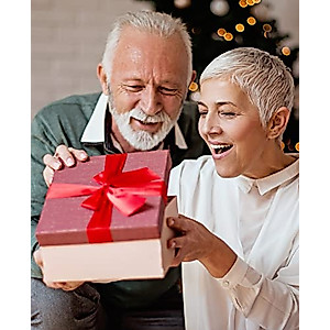 3X Hands Free Magnifying Glass for Reading,7.1"x4.7" Neck Wear Magnifier Flexible Gooseneck Full Book Page Magnifier for Seniors Repair Sewing Cross Stitch(White)