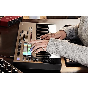 Novation Launchkey 49 [MK3] MIDI Keyboard Controller - Seamless Ableton Live Integration. Chord Mode, Scale Mode, and Arpeggiator — All the software you need for Music Production.