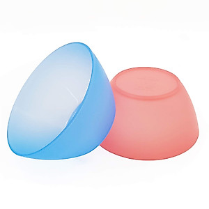 KX-WARE 28-ounce Plastic Bowls, Unbreakable and Reusable Cereal Bowls Soup Bowls Salad Bowls, Set of 12 Multicolor