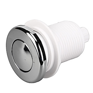 Waterproof Bathtub Air Pressure Button Switch for Garbage Disposal, Convenient Installation for Hot Springs, ABS Material