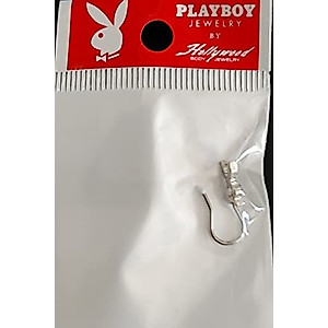 Nose Clip Clip On Non Piercing Nose Ring CZ Paved Licensed Playboy Bunny