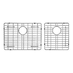 Vintage Tub & Bath Stainless Steel Kitchen Sink Grid for 33 Inch Double Bowl Sink