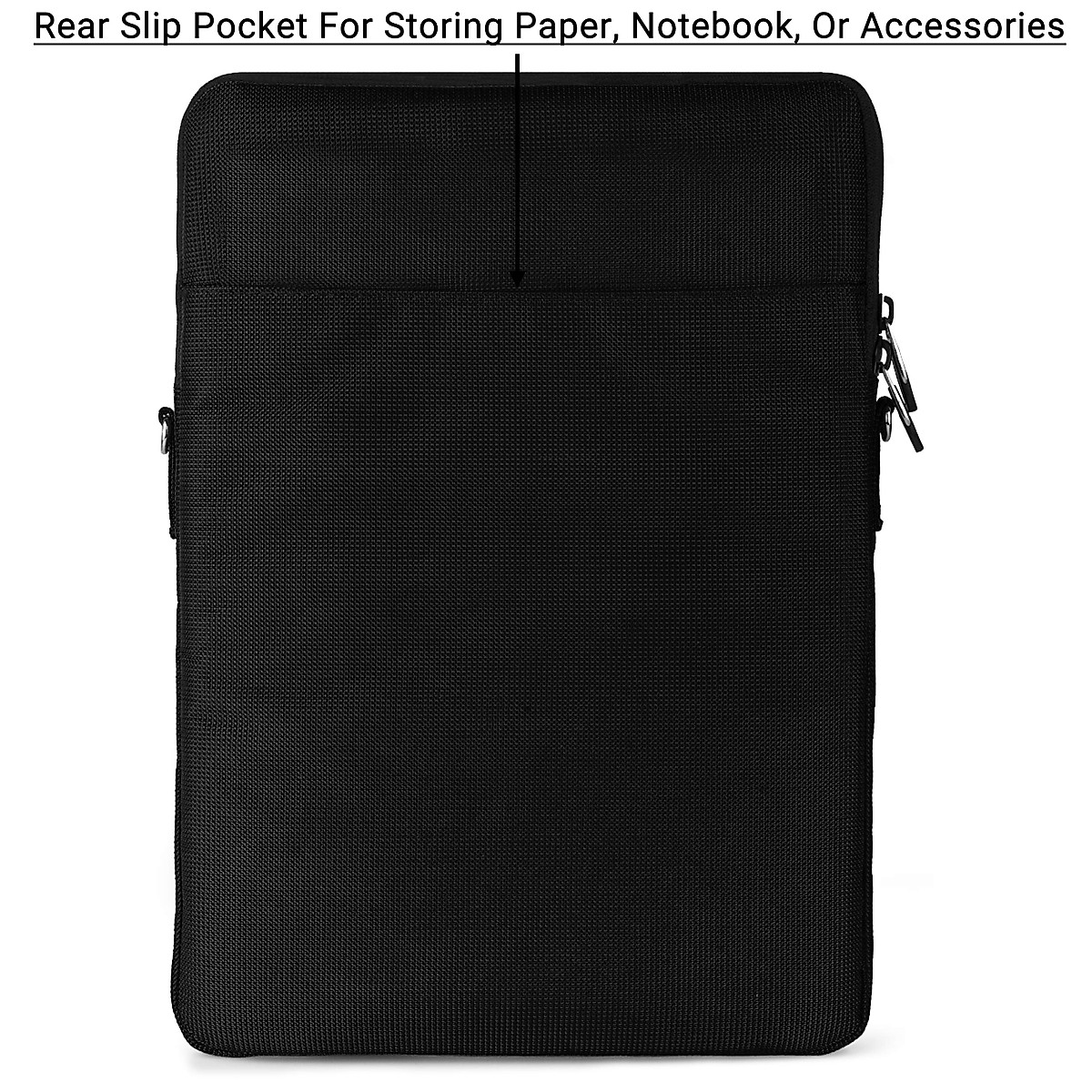 13-inch Laptop Sleeve Crossbody Bag for Acer Chromebook C202 C223 Flip C214 Spin 311 C720 11.6", Asus L210 L203MA (Black)