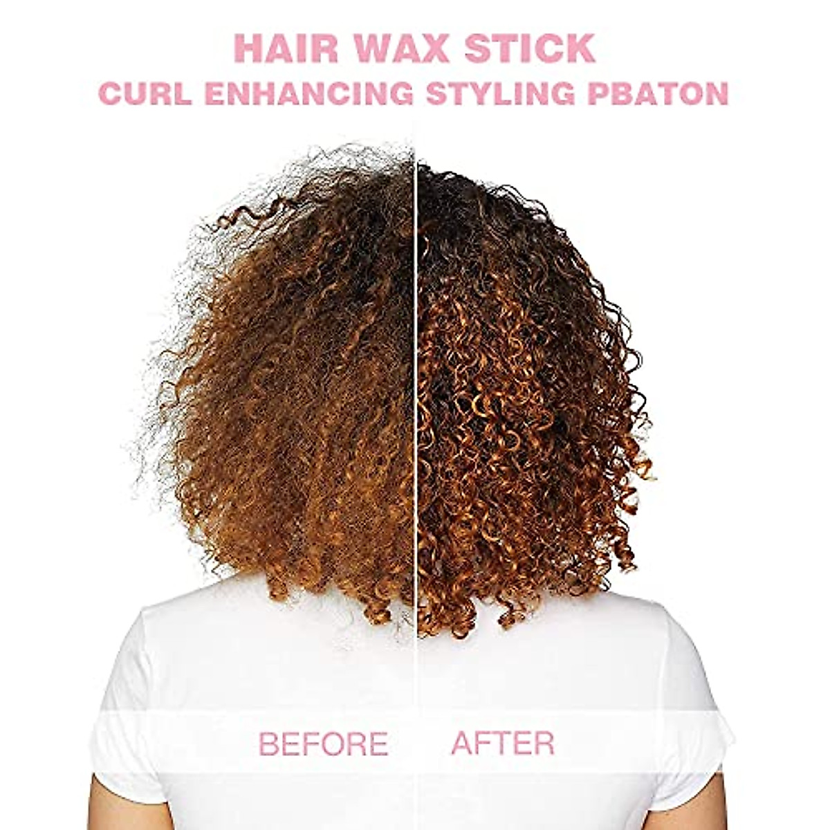 Edge Control Wax Hair Wax Stick for Wigs - Strong Hold, Non-greasy Styling Set with Fly Away Control, Brush, and Scarf (Black, 2.7oz+2.7oz)