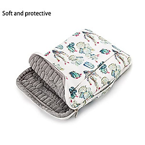 Kinmac 360° Protective Water Resistant Laptop Sleeve case Bag with Handle for HP Lenovo Dell ASUS Acer 14 inch Laptop,MacBook Pro 14 inch and Most 14 inch Laptop (Cactus)