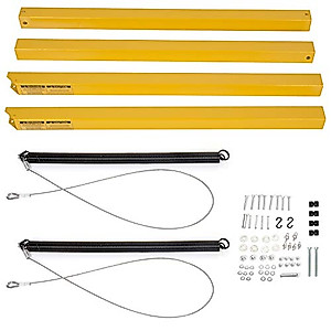 2-Sided Assist System Compatible with Tailgate Utility Trailer Gate&Ramp, Trailer Tailgate Ramp Lift Assist System Maximum 400 Lbs Load Capacity