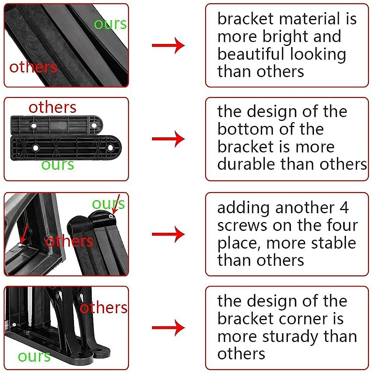 VERYKE Window Awning Door Canopy ,40'' x 40'' Door Awning with Overhead Door Cover Front Door Outdoor Patio Canopy Sun Shetter,UV,Rain Snow Protection Hollow Sheet