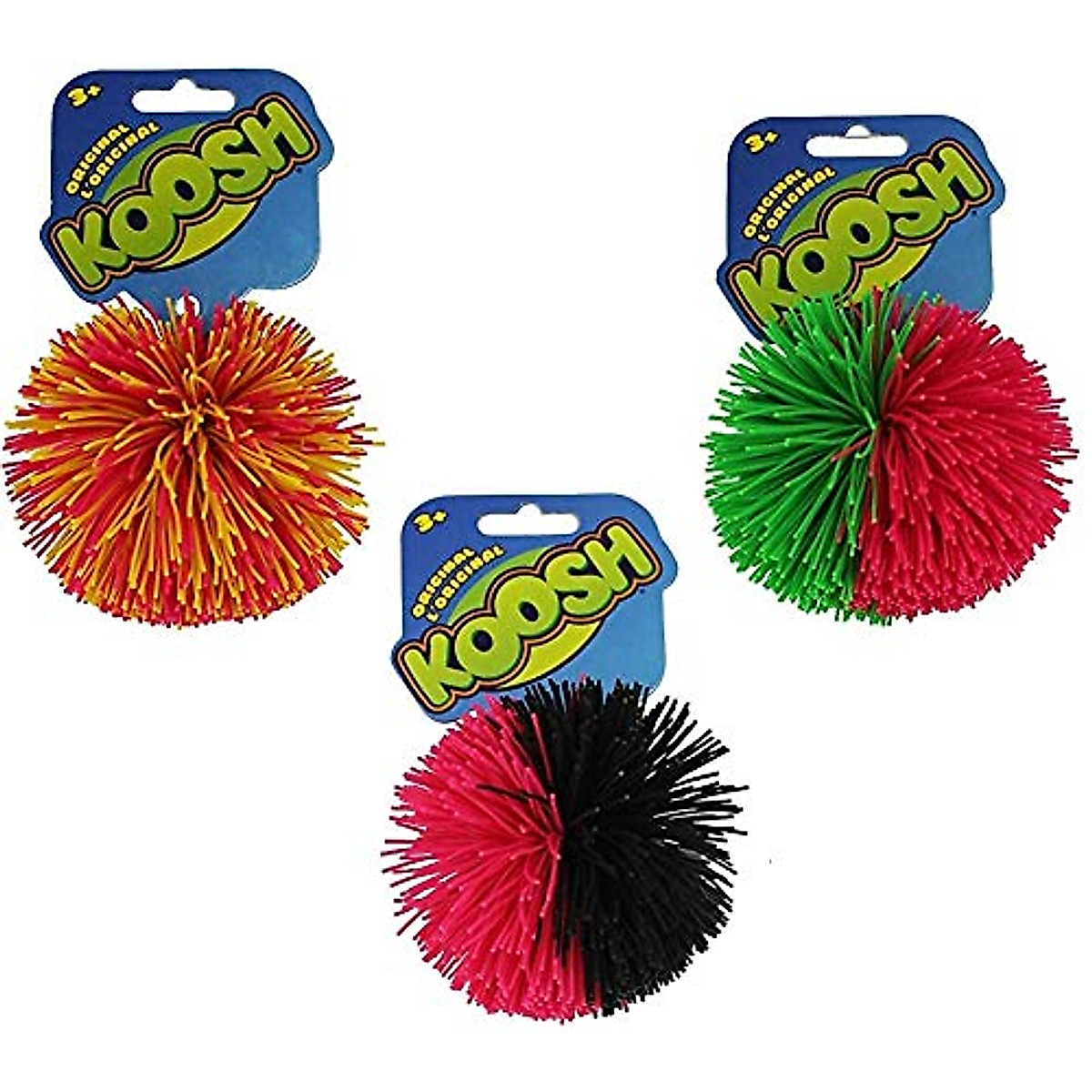 Koosh Balls Multi-Color Gift Set Bundle - 3 Pack