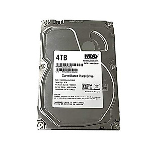 MaxDigitalData 4TB 64MB Cache 5900PM SATA 6Gbps 3.5inch Internal Surveillance Hard Drive (MD4000GSA6459DVR) (Renewed)