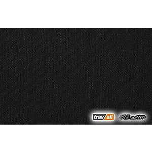 Pavement Ends by Bestop 41424-35 Black Diamond Cab Curtain for 2007-2018 Wrangler JK 2-Door