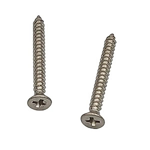 Wood Screw 18-8 (304) Stainless 100pk (#4 x 1 Wood Screw 18-8 (304) Stainless 100pk)