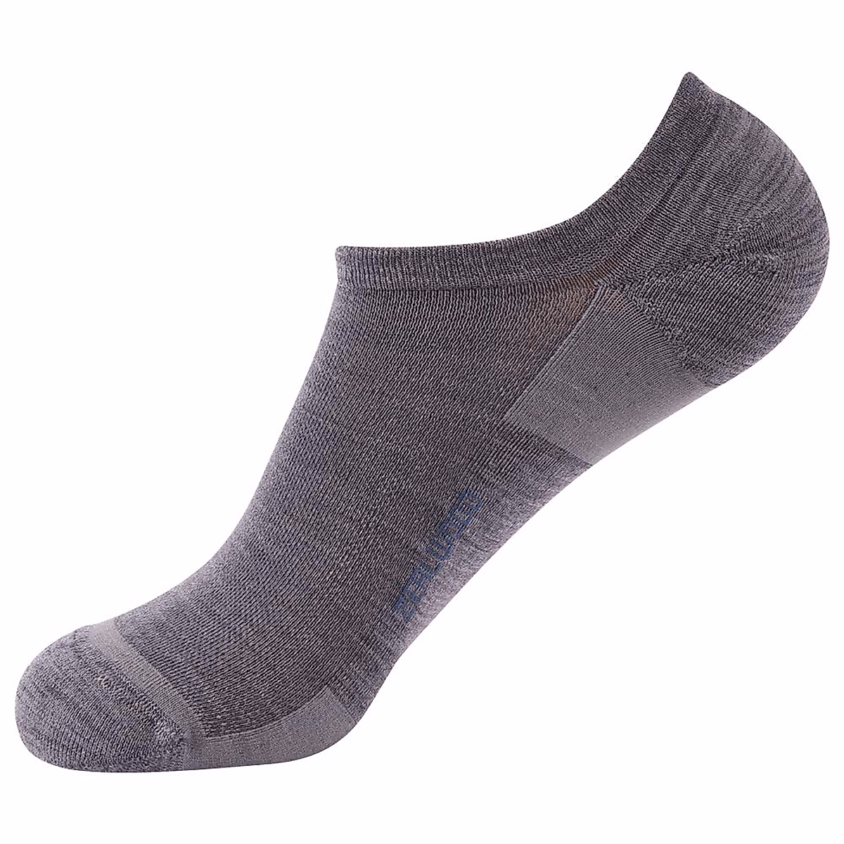 Merino Wool No Show Running Socks Men, ZEALWOOD Low Cut Wool Fuzzy Socks Womens Mens Hiking Socks Women Men Moisture Wicking Non Slip Cushion Ankle Wool Socks For Women Athletic Cycling Socks 3 Pairs