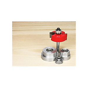 Freud 32-504: flush, 1/8",1/4",5/16",3/8",7/16",1/2" Depth Rabbeting Bit with Bearings