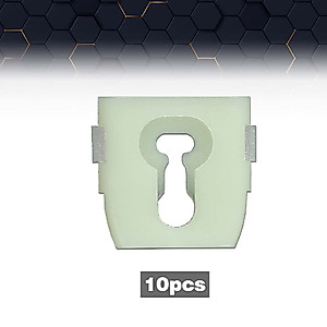 PIT66 Truck Body Side Belt Moulding Molding Trim Clips 10pcs Compatible with Ford F100, F150, F250, F350 1973-1979/Fit Broncos 1978-1979