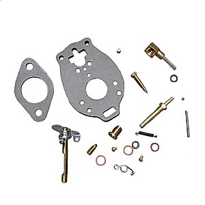 Stevens Lake Parts One New Complete Carburetor Kit Fits Massey Ferguson 135, 150, 202, 204, 2135, F40, MF135, MF150, MF35, MF50, MH50, TO35 Models Interchangeable with C549AV, S.66984, S66984