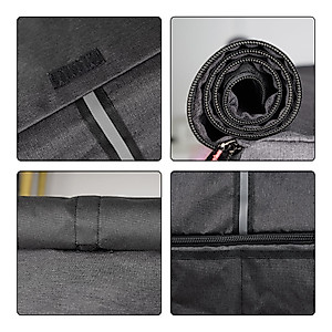 Kingshion Commercial Ice Maker Machine Dust Cover Compatible with VEVOR Commercial Ice Maker Machine, 24H Ice Maker Machine 31" H x 25.5" W x 24.5" D, Dark Gray