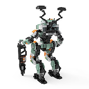 7274 Vanguard Class Mecha Building Model Kit,Titan Game Mecha Robot Action Figures Building Block Toy, an Striking Collectible Toy That Makes a Great Christmas Birthday Present (1057 Pcs)