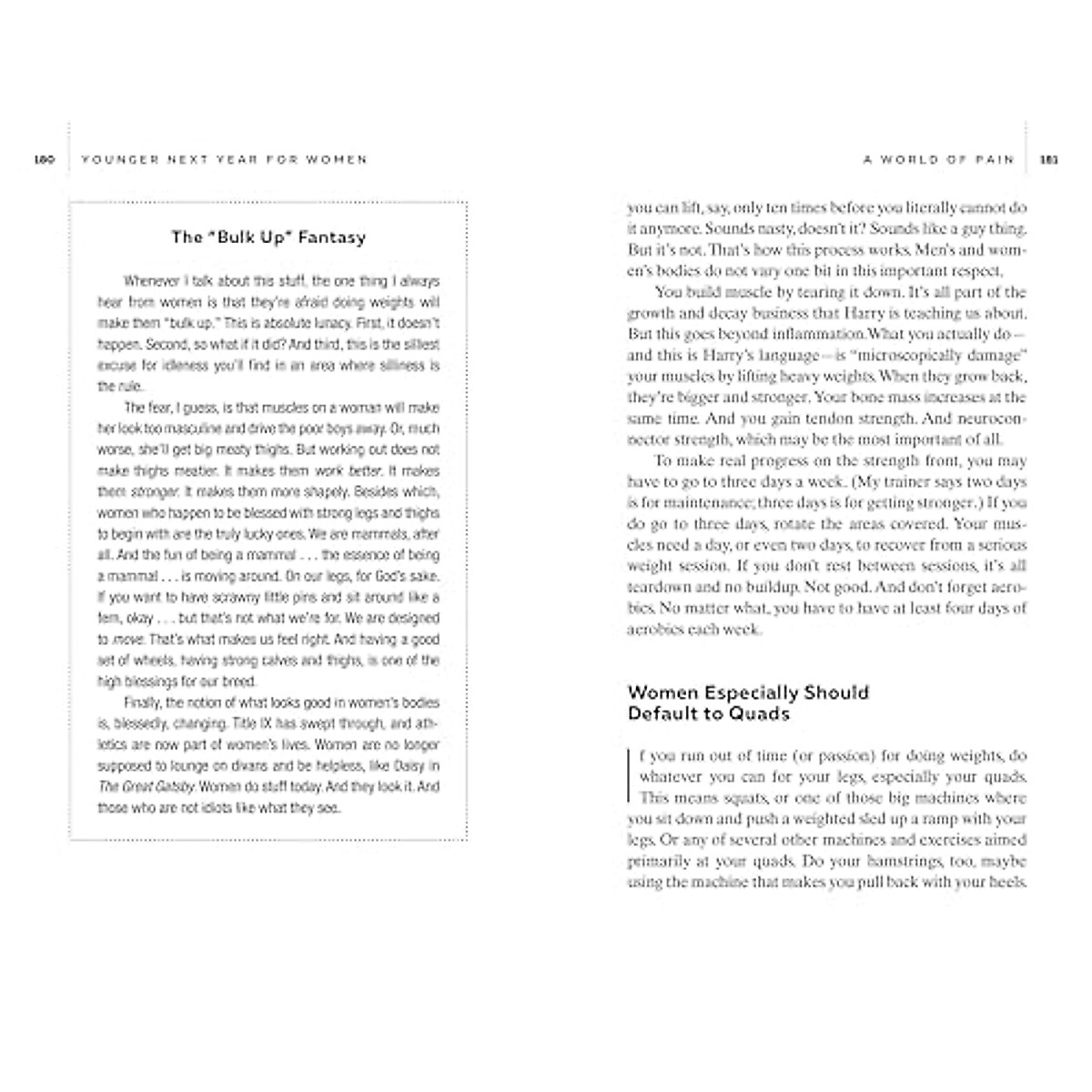 Younger Next Year for Women: Live Strong, Fit, Sexy, and Smart-Until You're 80 and Beyond (Younger Next Year)