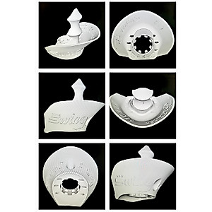 THE SwingRing (White) Baseball and Softball bat Grip Vibration dampening Protection…