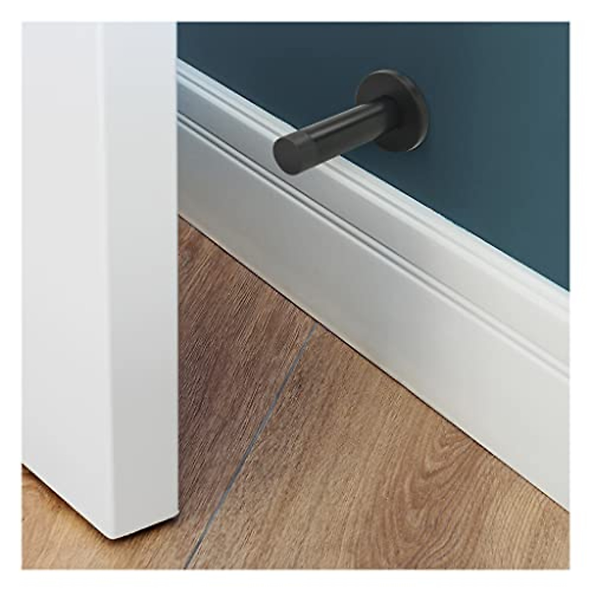 Nuk3y Modern Wall Door Stop or Coat Hook, 2 Pack