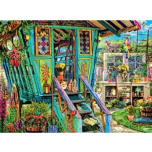 Buffalo Games - Aimee Stewart - The Potting Shed - 1000 Piece Jigsaw Puzzle for Adults Challenging Puzzle Perfect for Game Nights - Finished Puzzle Size is 26.75 x 19.75