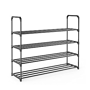 TJLSS Shoe Shelf Home Put Small Mouth to Store Multi-Layer Shoe Cabinet Dormitory Indoor Good-Looking