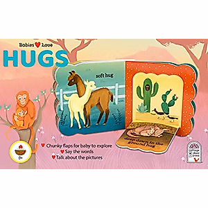 Babies Love Hugs: A Baby and Toddler Emotions Board Book, Ages 0-3