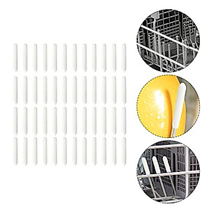 SOLUSTRE 200pcs Universal Dishwasher Rack Tine Prong Repair End Cover Caps Tip Caps Repair Tip Tine Kit Anti Slip Round Tips for Cafe Home Restaurant Bar Supplies