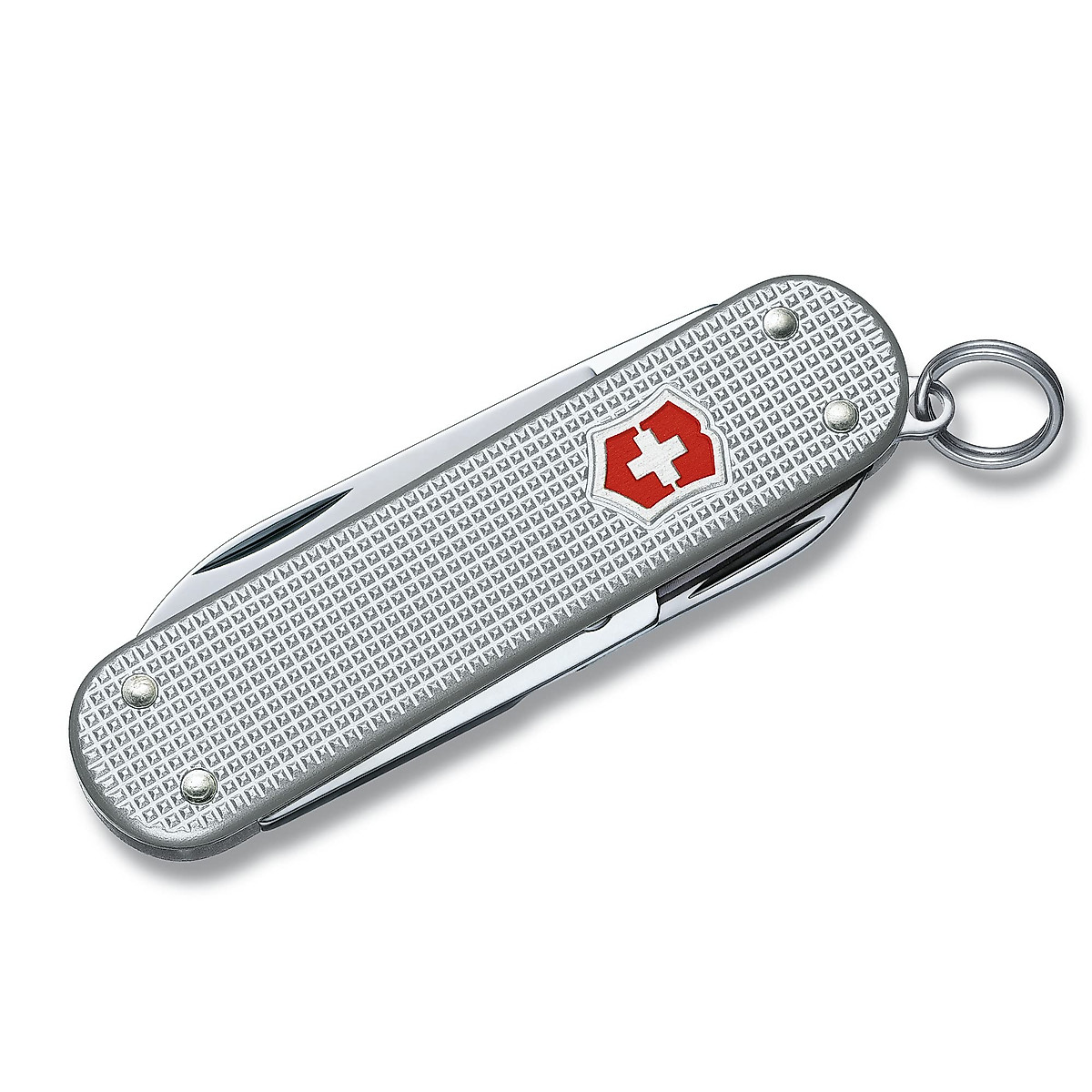 Victorinox Swiss Army Classic Pocket Knife (Silver Alox)
