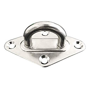 Tebery 500 LB Capacity Hammock Chair Ultimate Hanging Kit - Premium Stainless Steel Hammock Spring, Swivel Hook, and Ceiling Hammock Mount (with 4 Stainless mounting Screws)