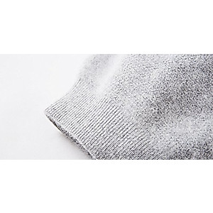 WaySoft Pure 100% Cashmere Beanie for Women in a Gift Box, Oversized Women Beanie Hat, Bring Warm and Luxury to Your Loved Ones, Perfect (Grey)