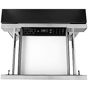 SHARP SMD3070ASY 30 inch 1.2 cu. ft. 950W Stainless Steel Microwave Drawer Oven Bundle with 3 YR CPS Enhanced Protection Pack (E93SHSMD3070ASY)