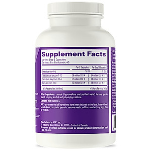 AOR, Probiotic 3, Digestive Aid for a Healthy Gastrointestinal Tract, Gut Flora and Immune Response, Dietary Supplement, 45 Servings (90 Capsules)