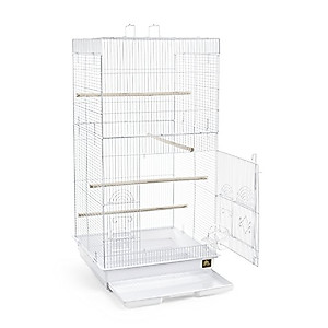 Prevue Pet Products SPECONO1818H-W Tall Tiel Cage, White