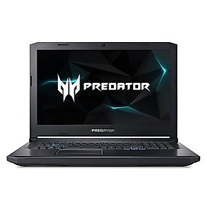 Acer Predator Helios 500 PH517-51-72NU Gaming Laptop, Core i7-8750H, GeForce GTX 1070 Overclockable Graphics, 17.3" FullHD 144Hz G-Sync , 16GB , 256GB SSD, 1TBHDD (Renewed)