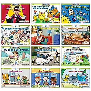 Creative Teaching Learn to Read Books Variety Pack Guided Reading Level G (Phonics Skills, Sight Words, Vocabulary Words, Literary Concepts)