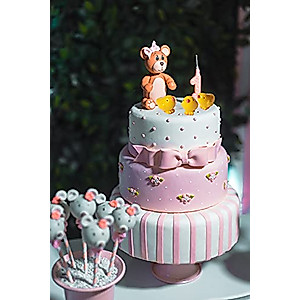 SPWOLFRT 26 Pcs Cute Mini Animal Figurines Miniature, Family Chicken Cock Ornament Micro Fairy Garden Décor for Moss Landscape DIY Terrarium Crafts Accessories Home Outdoor Indoor (Chicken Family)