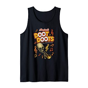 Skeltal's Doot Doots Spooky Boi Halloween Sbubby Cereal Tank Top